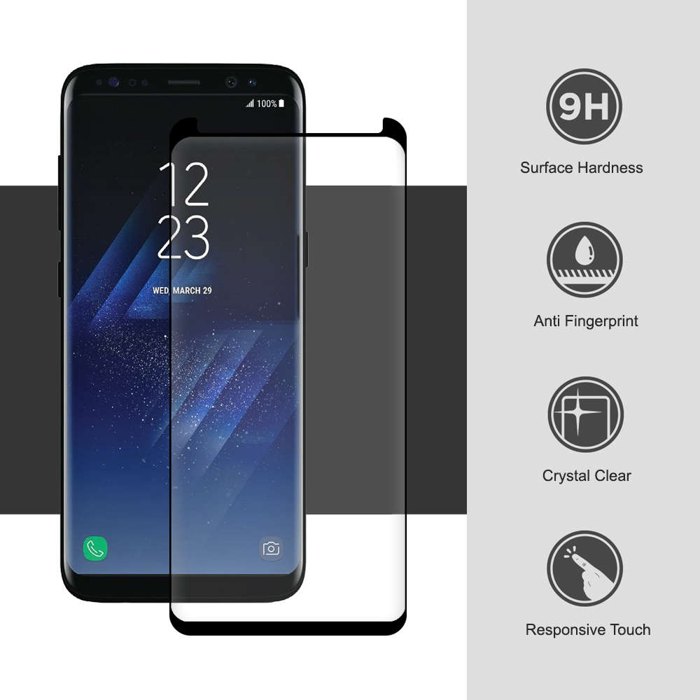 9H Tempered Glass Screen Protector for Samsung Galaxy S8